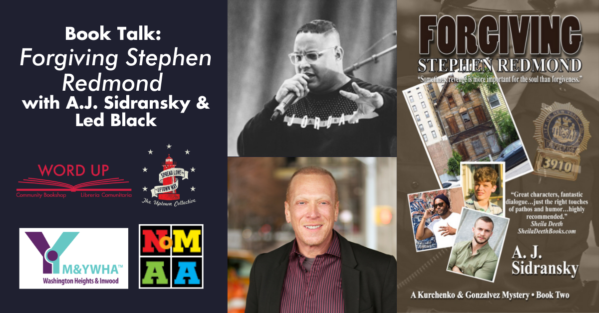 Book Talk: Forgiving Stephen Redmond with A.J. Sidransky & Led Black ...