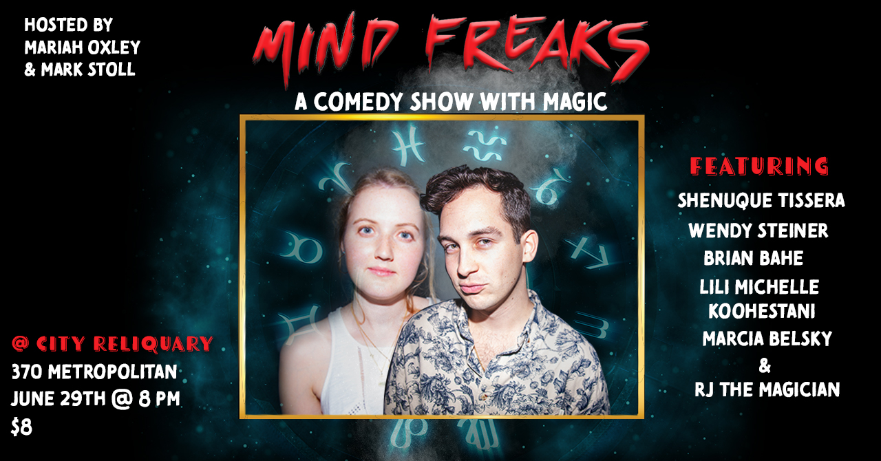 Mind Freaks: Comedy + Magic withfriends