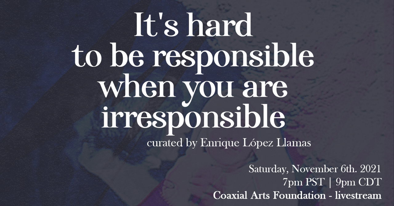 It's hard to be responsible when you are irresponsible withfriends