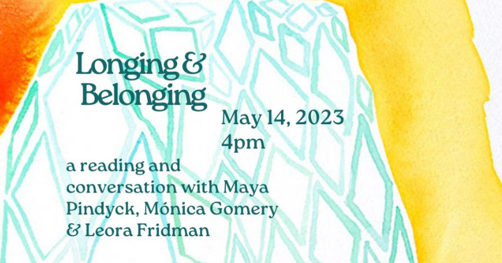 Longing & Belonging: A Reading and Conversation withfriends