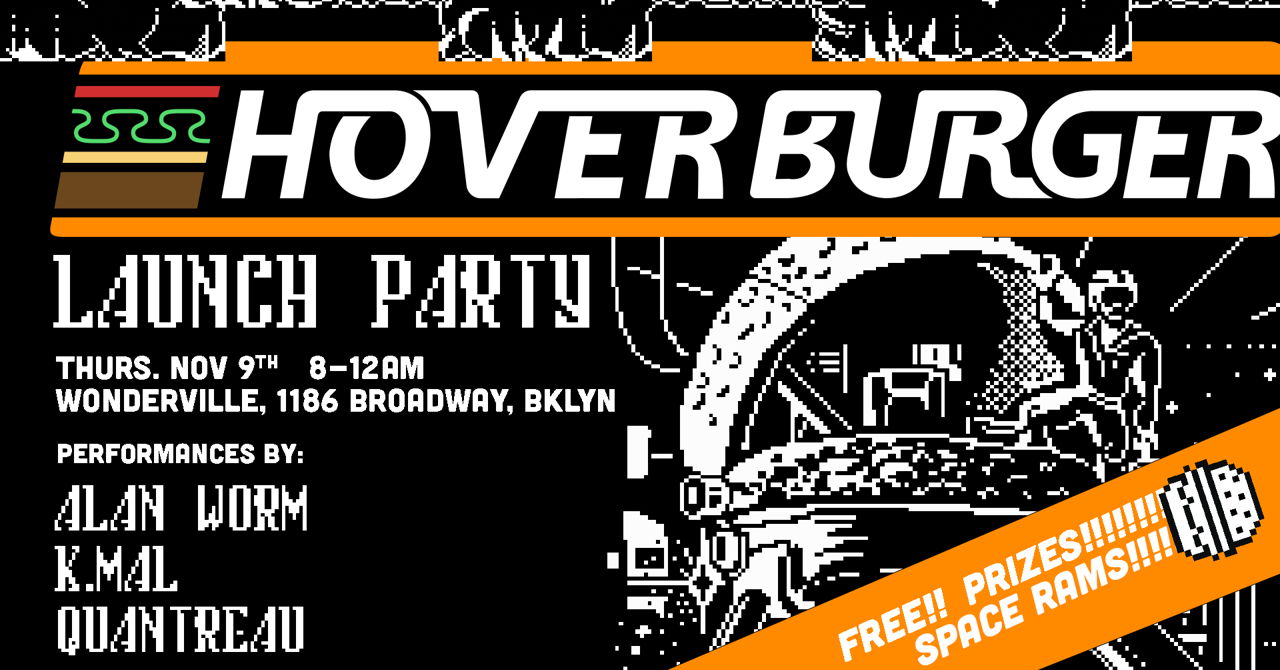 HOVERBURGER Launch Party! withfriends