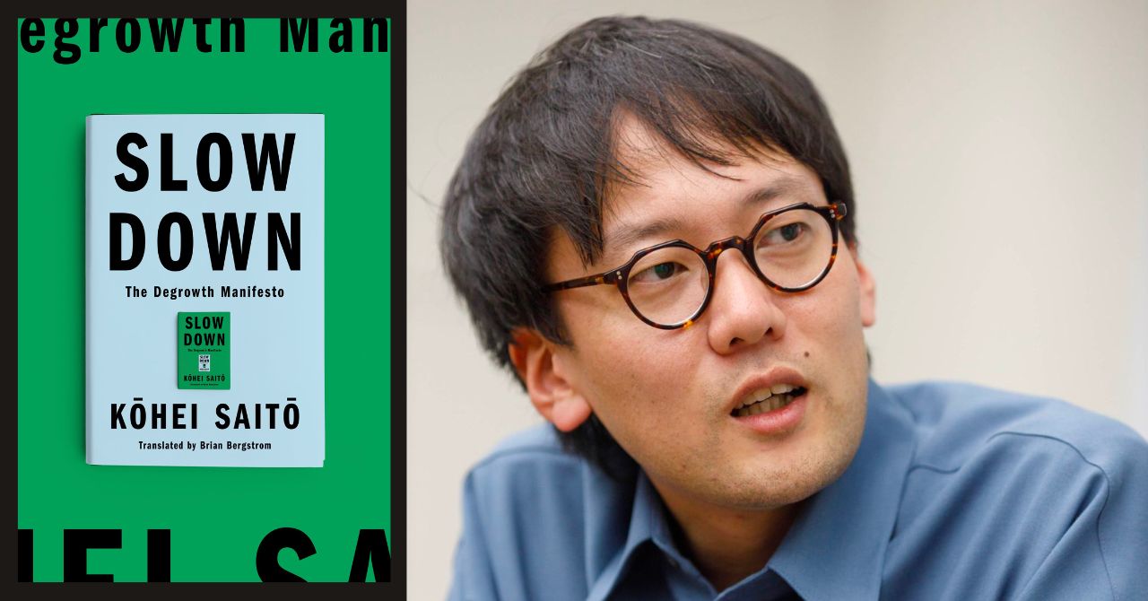 Kohei Saito presents "Slow Down: The Degrowth Manifesto" in conversation w/Basav Sen withfriends
