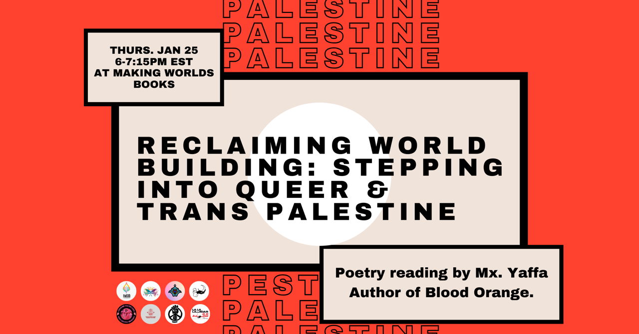 Reclaiming World Building: Stepping into Queer and Trans Palestine ...