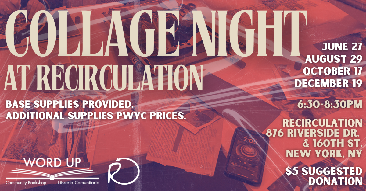 Collage Night at Recirculation withfriends