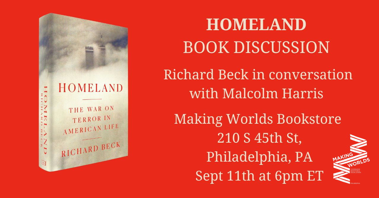 Richard Beck, author of Homeland: The War on Terror in American Life ...