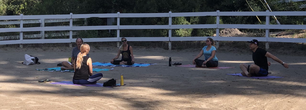 Yoga at The Farm withfriends
