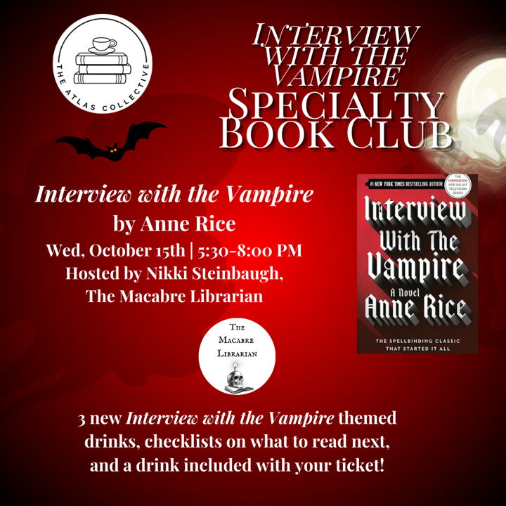 Interview with the Vampire Specialty Book Club withfriends