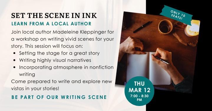 Set the Scene in Ink - Writing Workshop withfriends